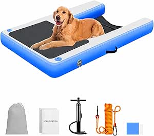 Floating Pet Ramp Inflatable Dog Water Ramp & Floating Dock - EVA Non ...