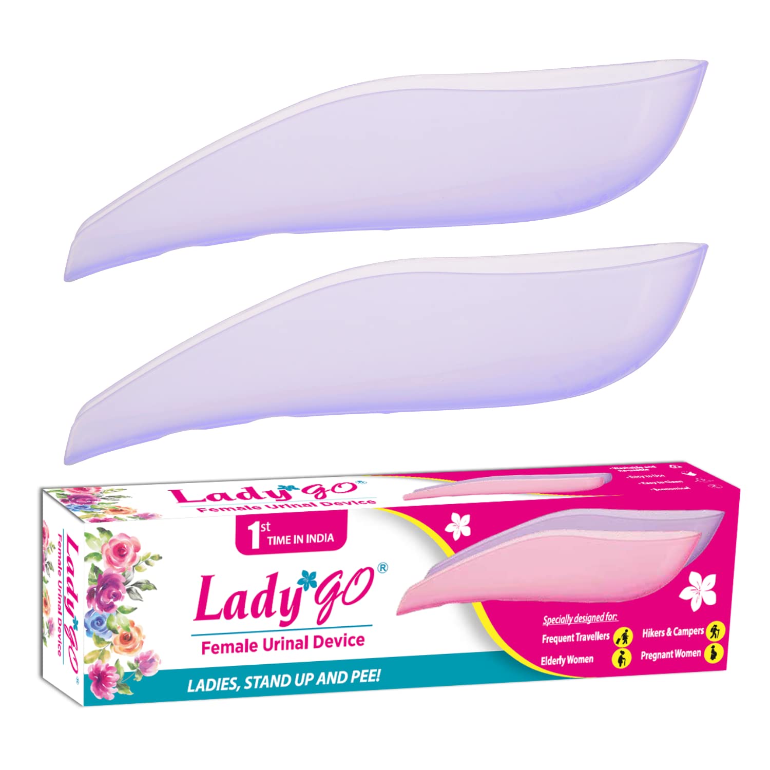 Lady Go Reusable Female Urination Device for Women | Light weight ...