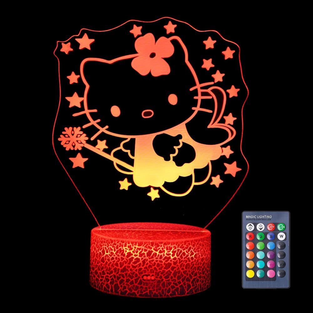 Amazon.com: HELLO KITTY JENKT3090 LED Mood Light : Toys & Games