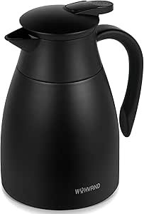 Amazon.com: WYHVAND 34 Oz Thermal Coffee Carafe, Stainless Steel Insulated Vacuum coffee crafts ...