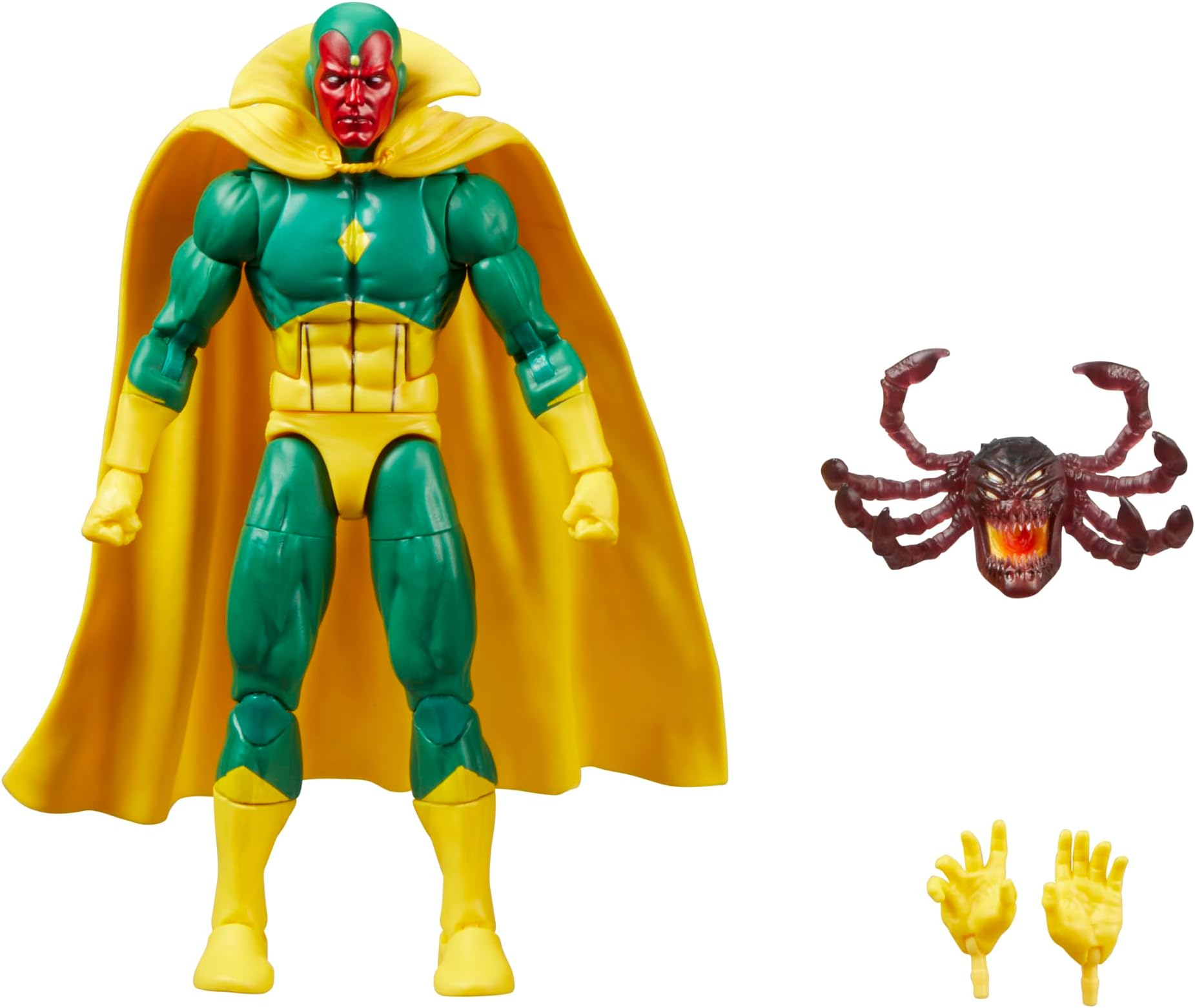 Buy Marvel Legends Series Vision, Comics Collectible 6-Inch Action ...