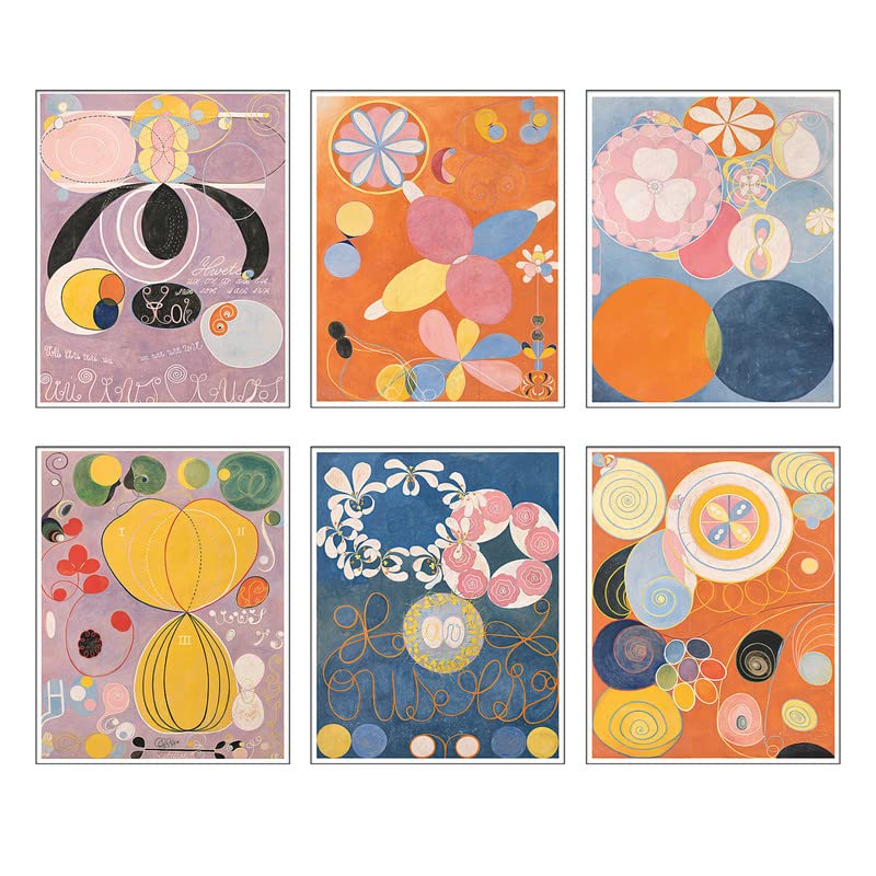 Hilma Af Klint Abstract Art Famous Artist Paintings Abstract Colorful ...