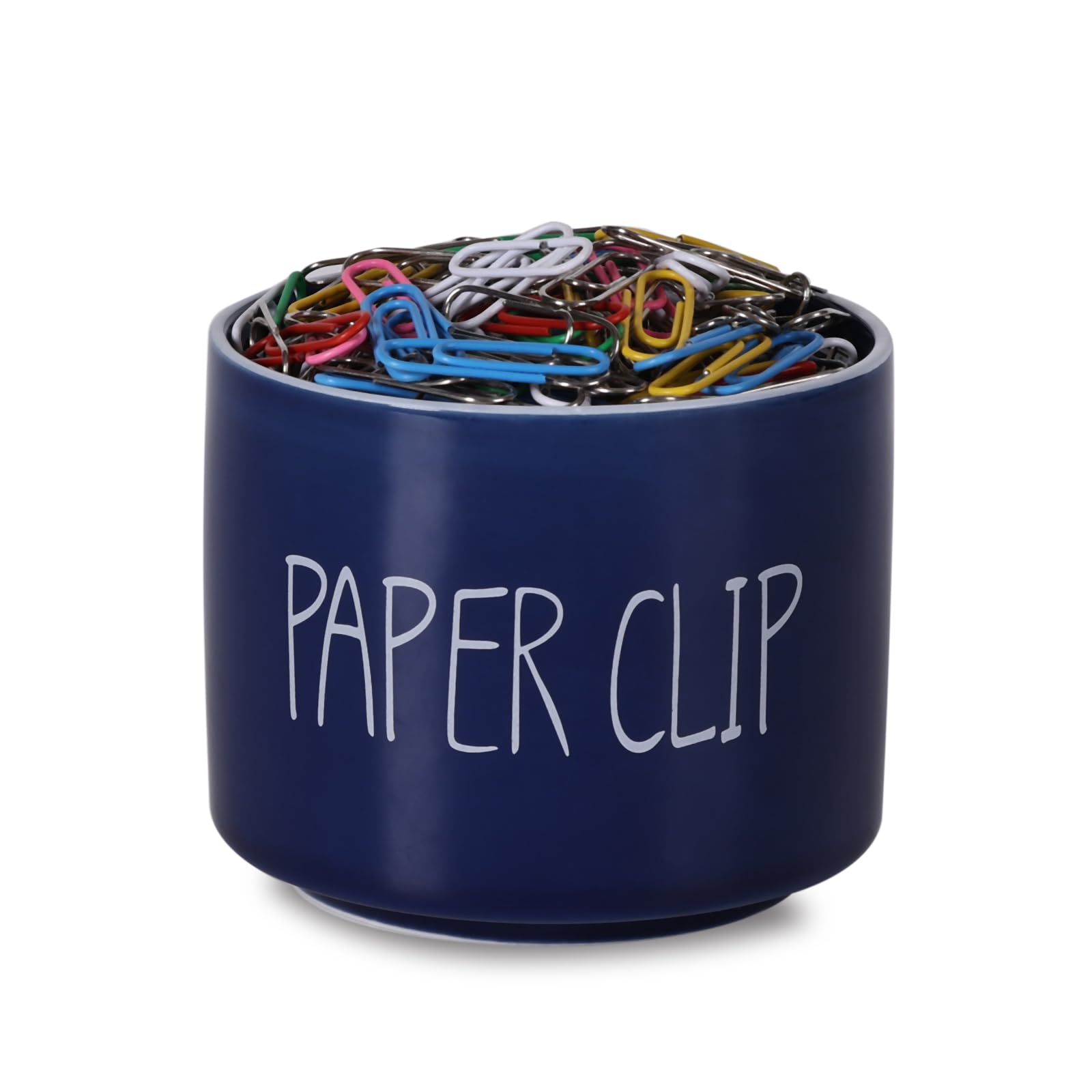 Snapklik.com : ONTUBE Ceramic Paper Clip Holders, Farmhouse Binder Clip ...