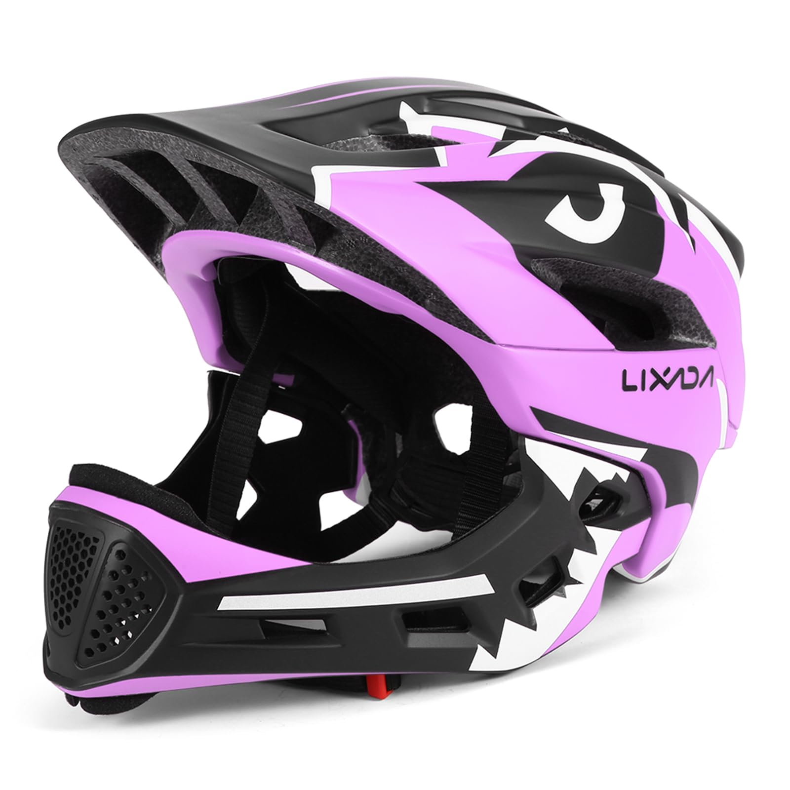 Lixada Kids Bike Helmet Adjustable Detachable Full Face Helmet Cycling ...