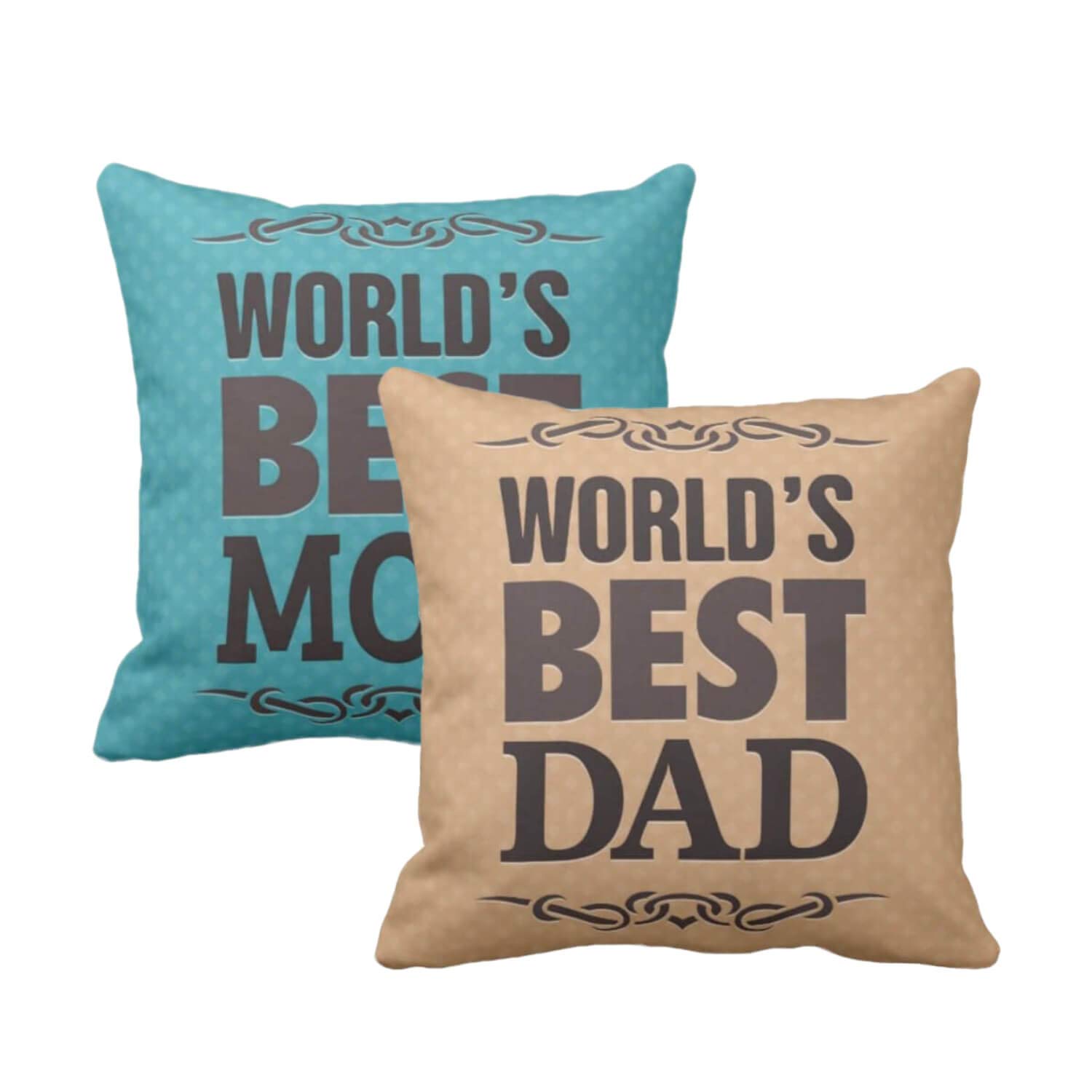 Buy TheYaYaCafe Birthday Gifts for Mom Dad 24 x 24 inches Worlds Best ...