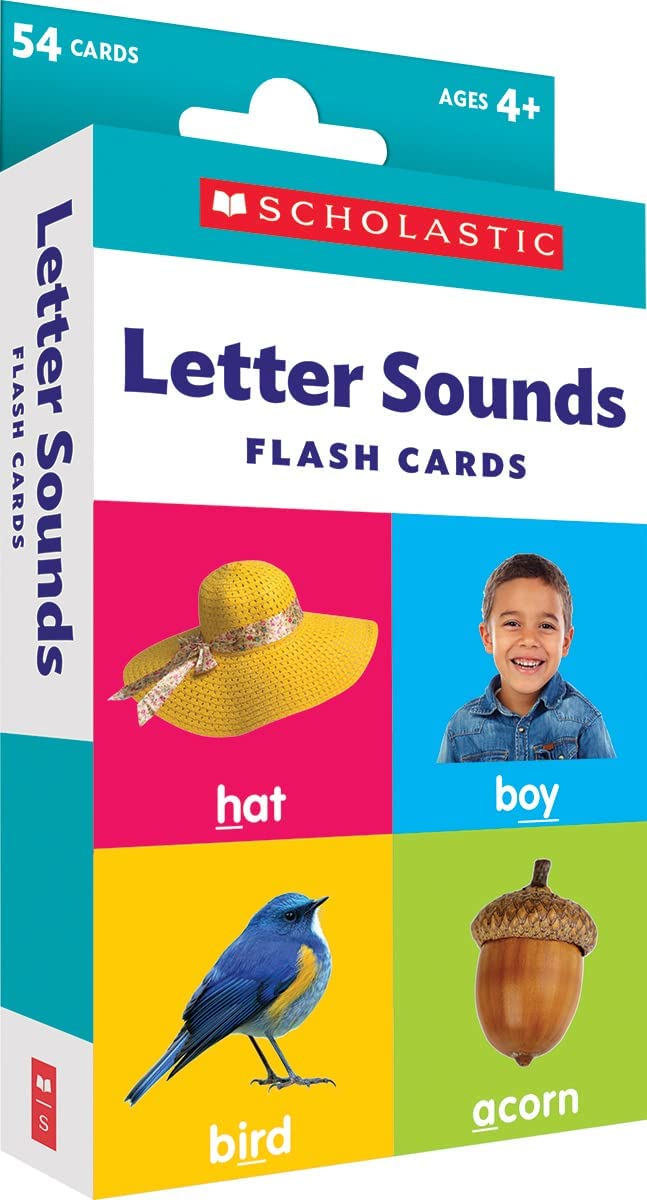 Scholastic Flash Cards: Letter Sounds | Amazon.com.br