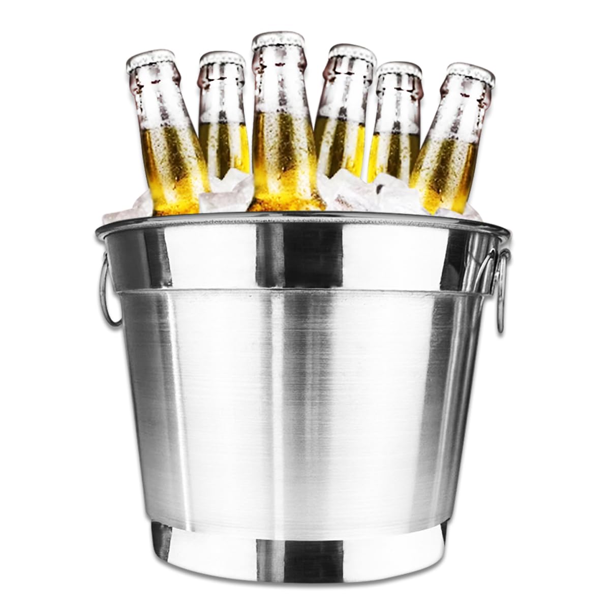 Balde Para Gelo E Cerveja Gin Whisky 7 Litros Alumínio Puro : Amazon ...
