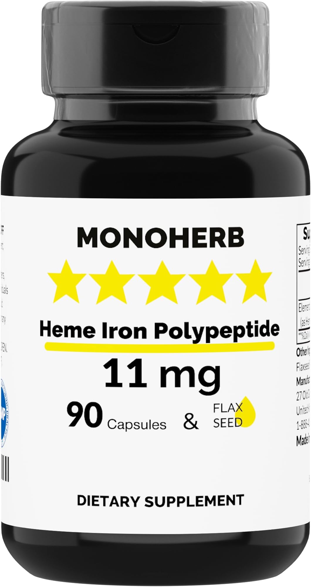 Amazon.com: Proferrin Clear 30ct | US made heme iron for high ...