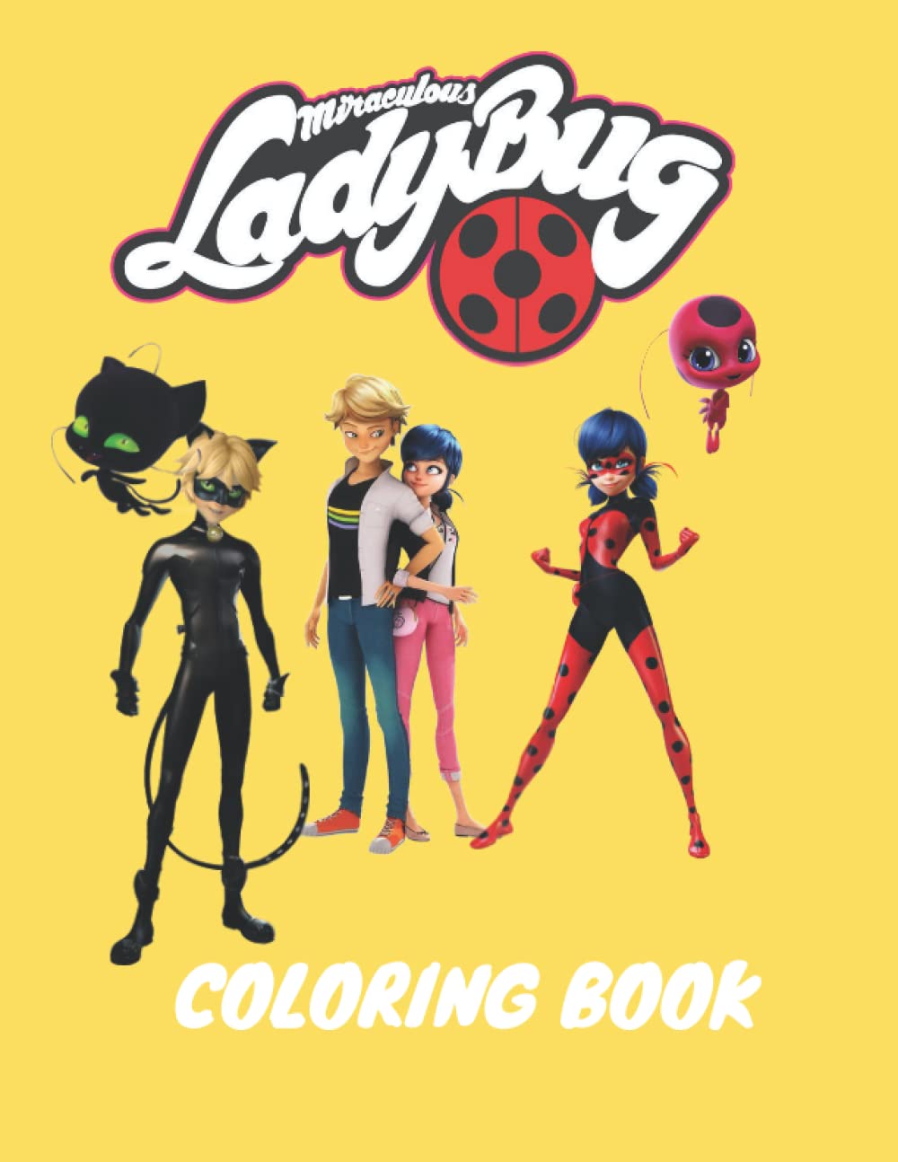Miraculous Ladybug Coloring Book Miraculous Tales Of Ladybug And Cat ...