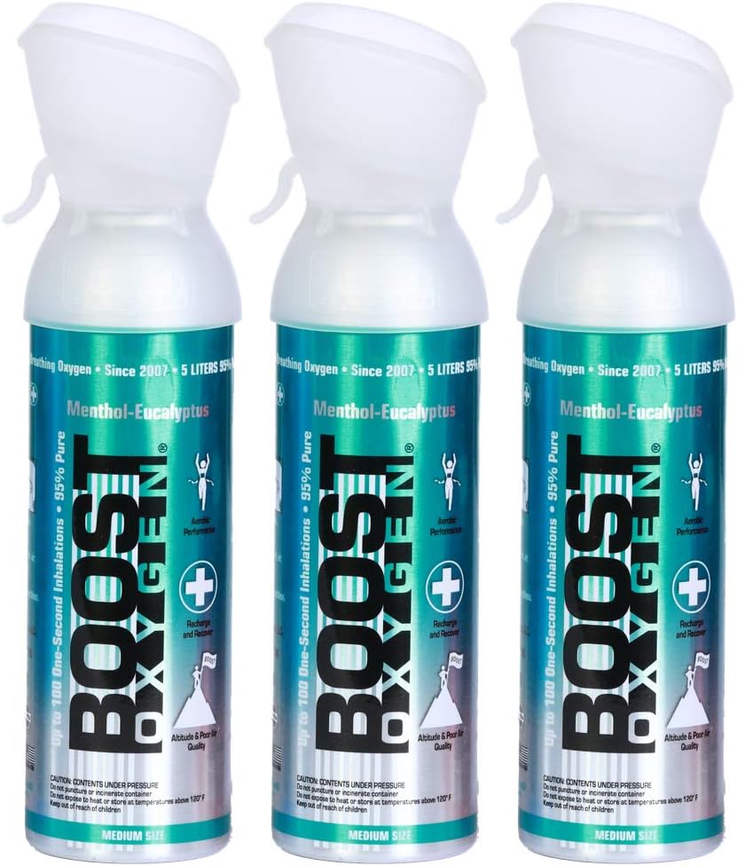Amazon.com: Boost Oxygen Supplemental Oxygen to Go | All-Natural ...