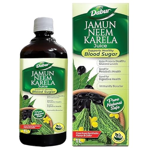TNO Jamun Neem Karela Juice - 1L | Promotes Healthy Glucose Levels in ...