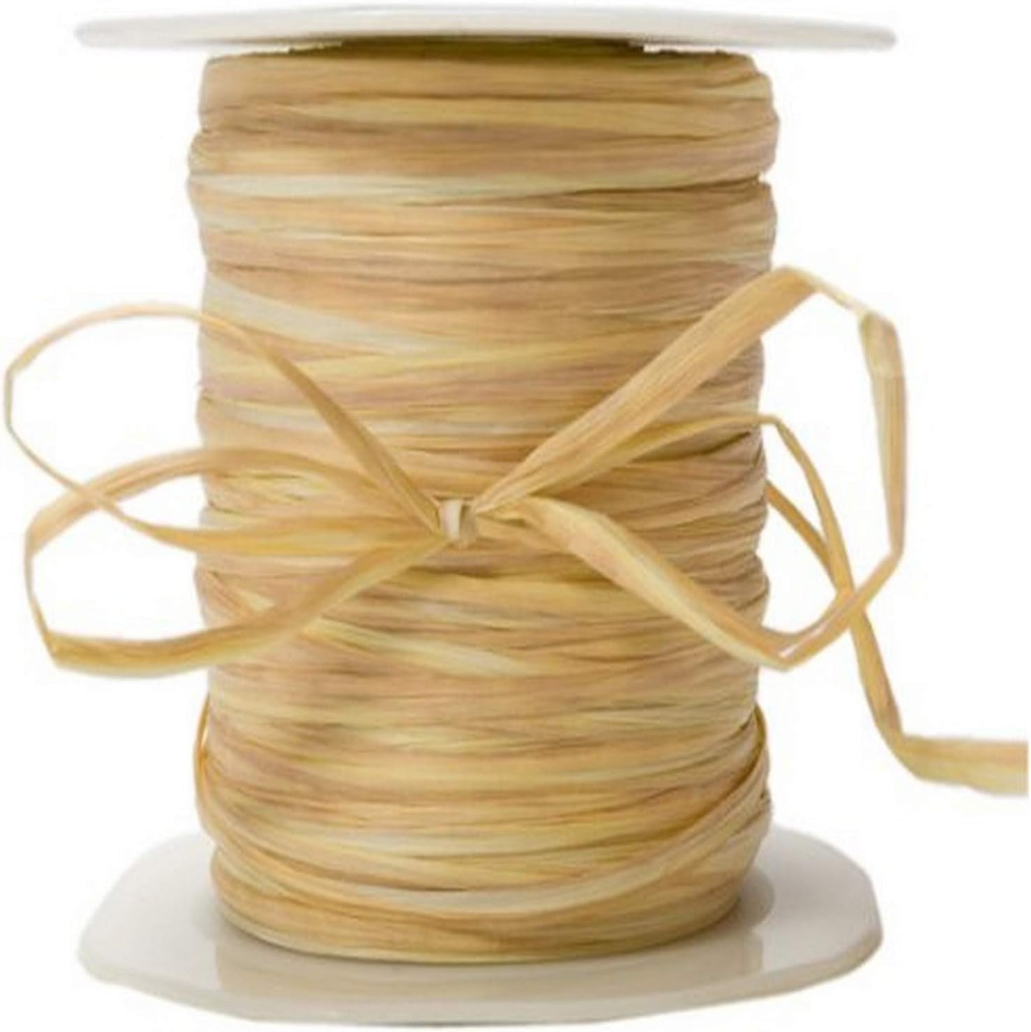 Amazon.com: May Arts Ribbon, Champagne Paper Rafia