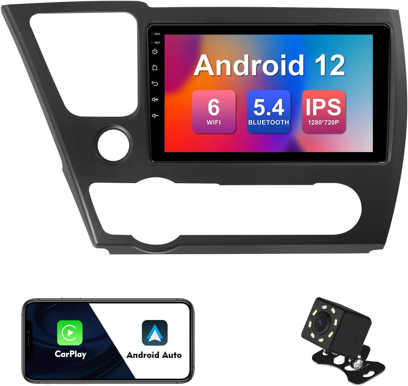 Amazon.com: 2+32G 9-inch Android 12 Car Stereo for Ford Focus 2012-2018 ...