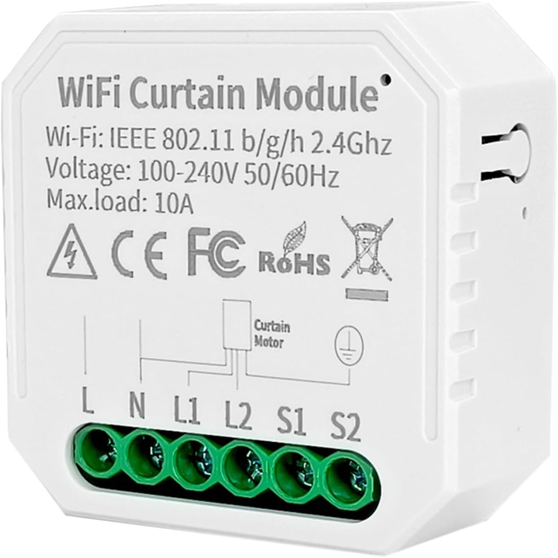 Tuya WiFi Curtain Blinds Module Switch Roller Shutter Motor Smart Life ...