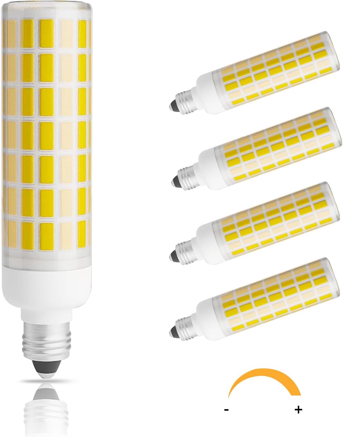 Chinnor E11 Led Bulb Dimmable, 75W or 100W Equivalent Halogen ...