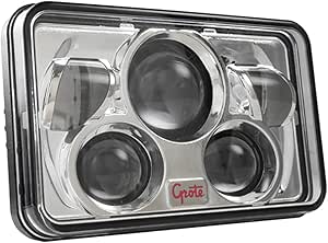 Grote 94401-5 High/Low Beam 4" x 6" Rectangular LED Headlight 910/1150 ...