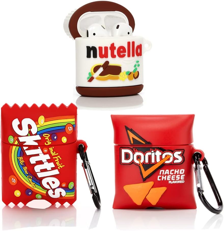 Amazon.com: 3 Pack Drink Cases for AirPods Case 2nd Generation, Funny ...