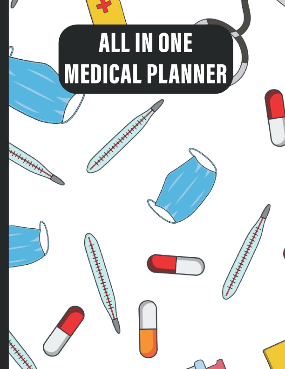 Buy All in one Medical planner: Medical Contacts/Vital Sign Tracker ...