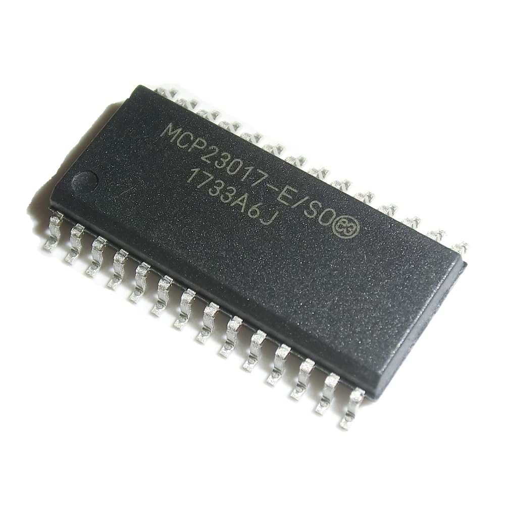 Pack of 5 MCP23017-E/SO MCP23017T-E/SO MCP23017 Integrated Circuit chip ...