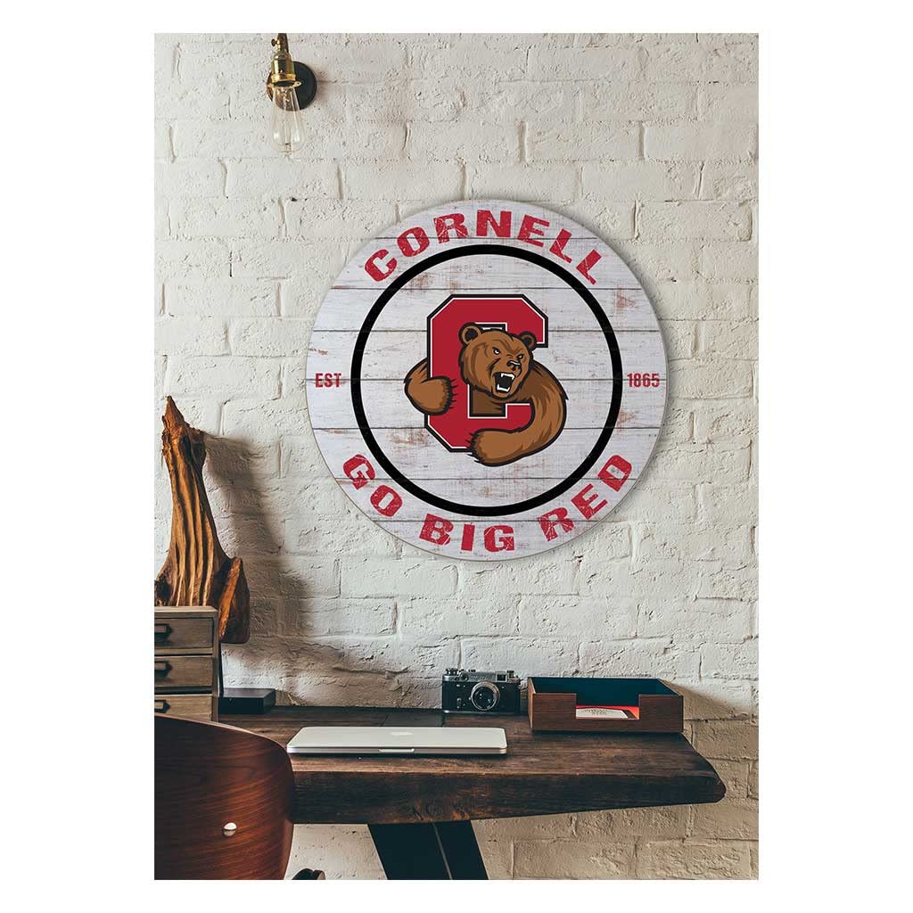 Snapklik.com : KH Sports Fan Cornell Big Red Weathered Circle Sign ...