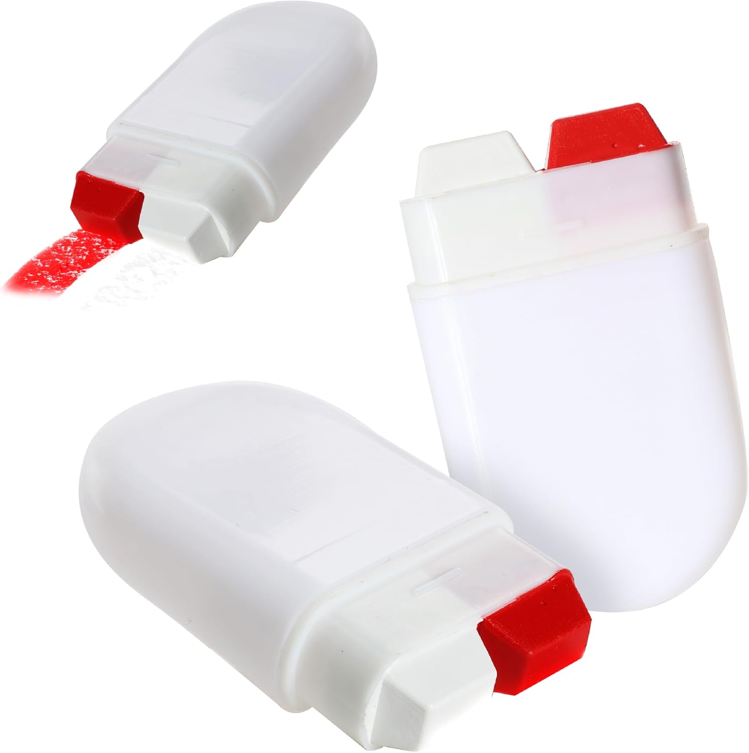 Red & White Facepaint Stick - Pack of 1 - Red and White Coloured Make ...