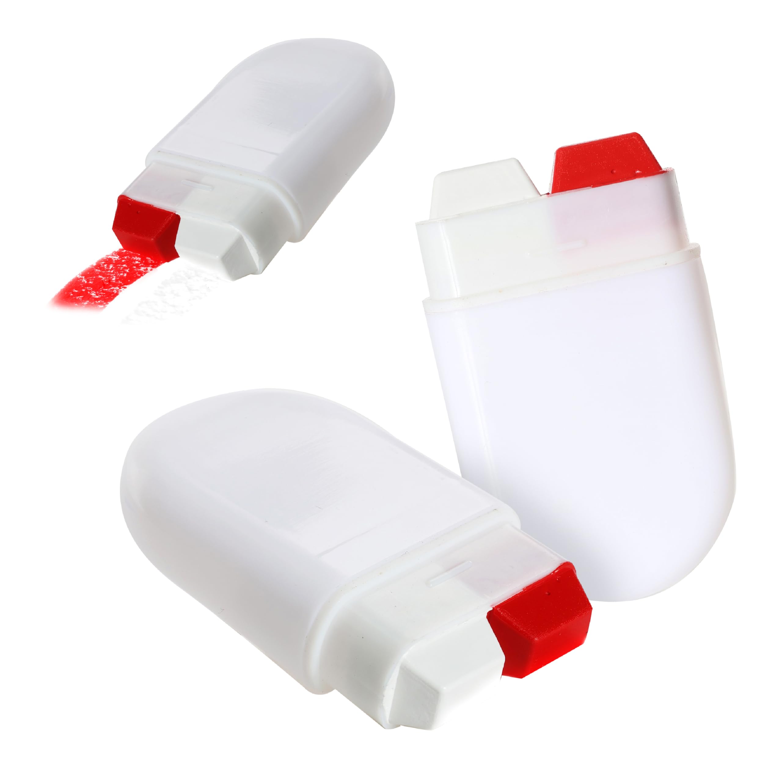 Red & White Facepaint Stick - Pack of 1 - Red and White Coloured Make ...