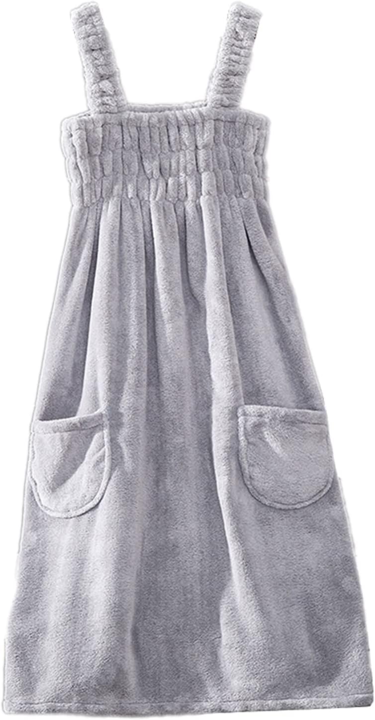 Amazon.com: Cicilin Women Bath Wrap Towel for Spa Shower Bath Robe ...