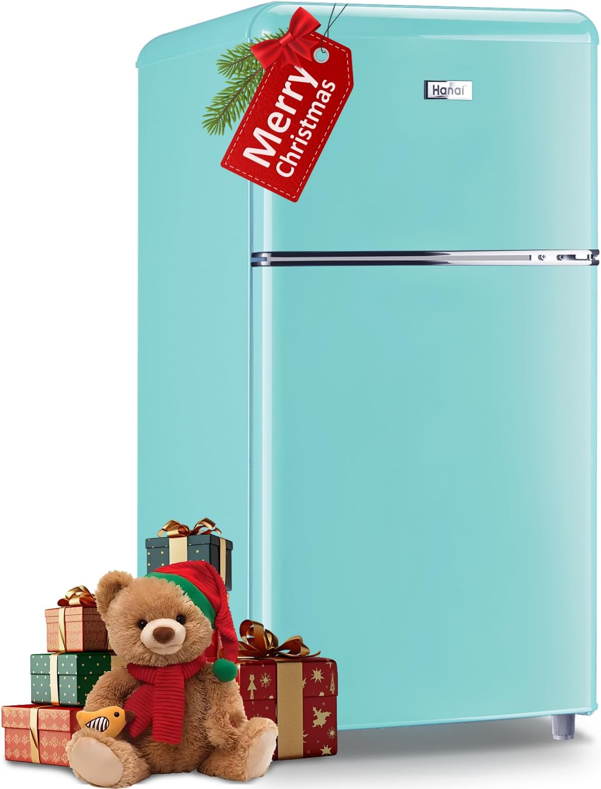 Amazon.com: FRIGIDAIRE EFR372-BLUE 3.2 Cu Ft Blue Retro Compact Rounded ...