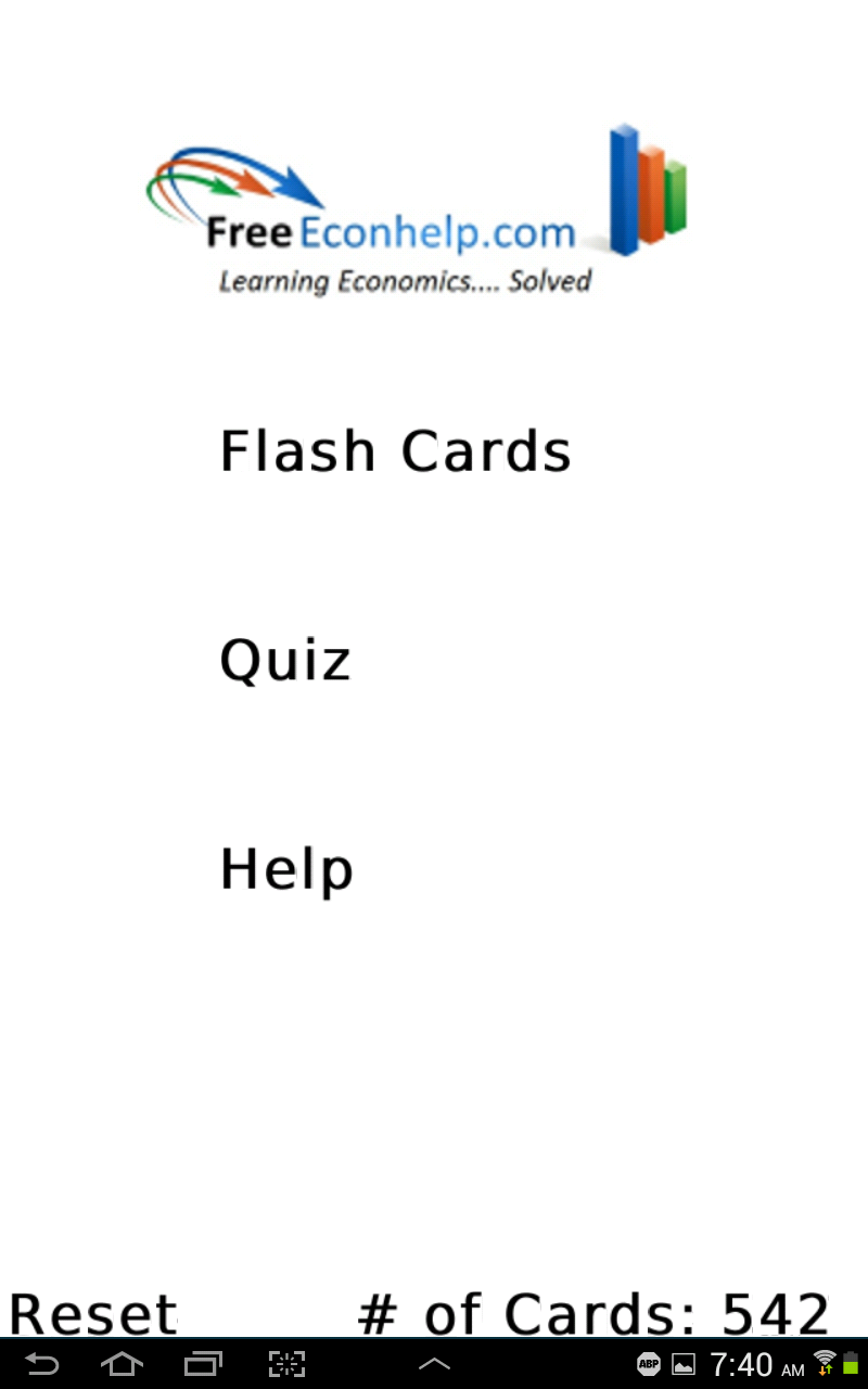 Economics Flashcards - App on Amazon Appstore