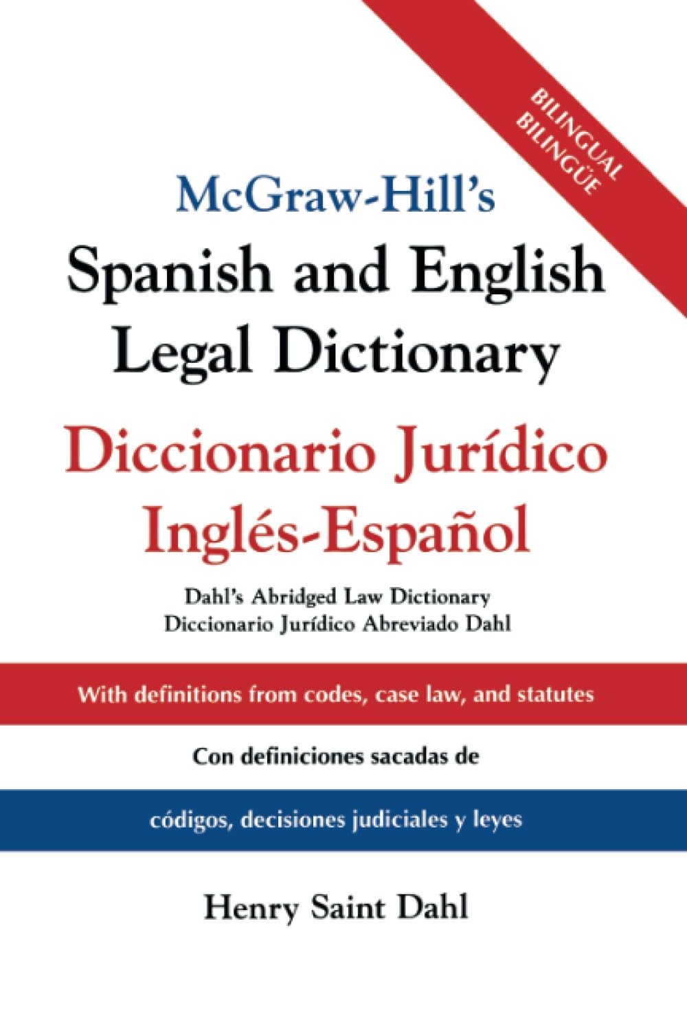Amazon.com: McGraw Hill's Spanish/English Legal Dict (PB ...