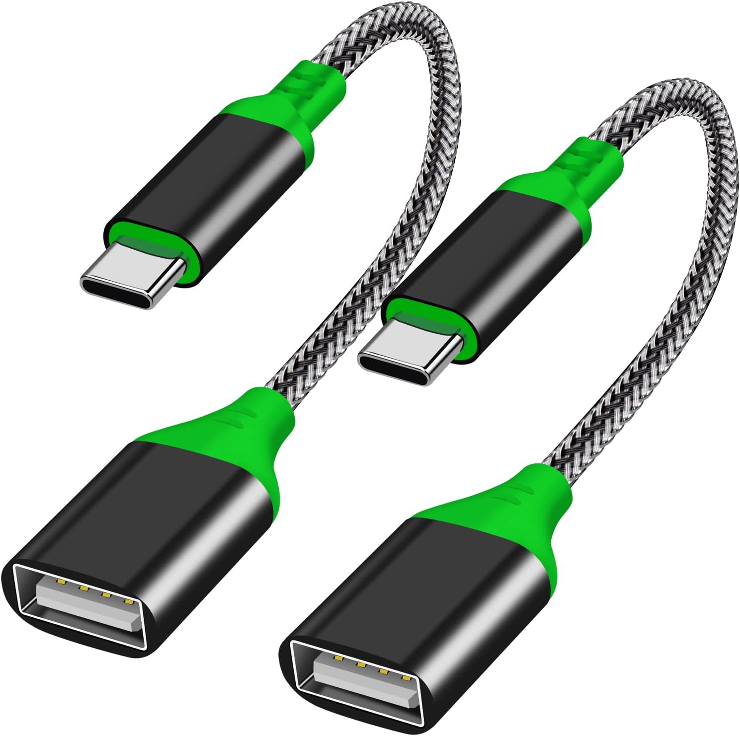 Amazon.com: USB C to USB Adapter for iPhone 16 15 2 Pack, USB C OTG ...