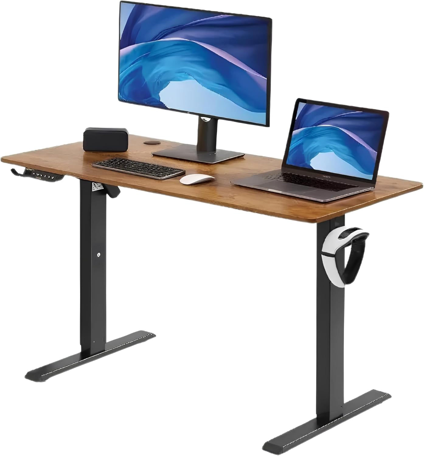 Amazon.com: Electric Standing Desk l Height Adjustable Standing Desk ...