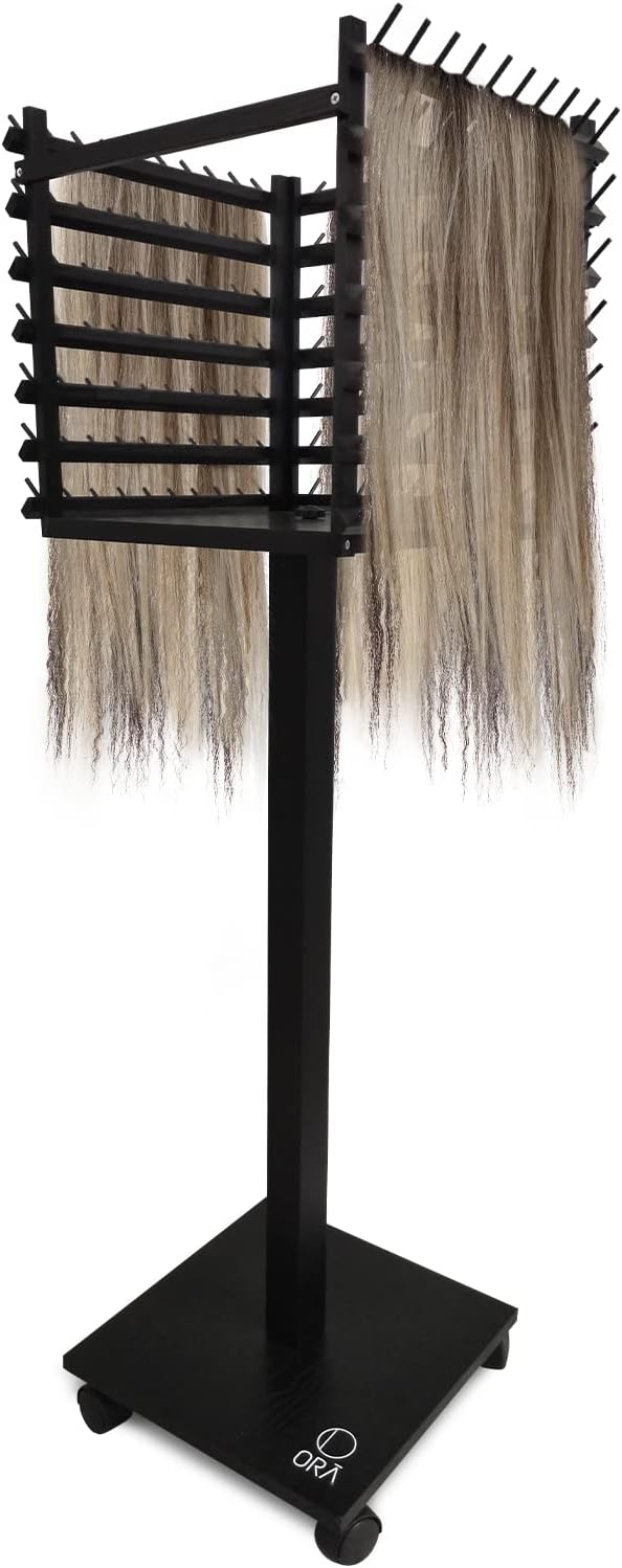 Amazon.com: ORA SHOP – Braiding Hair Rack, Hair Extension Holder, Hair ...