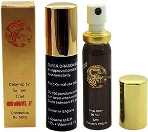 Amazon.com: Super Dragon 6000 Delay Spray for Men with Extra Vitamin E,Premature Ejaculant ...