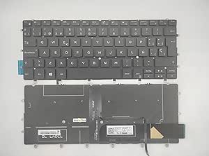 Amazon.com: Laptop Replacement Latin Spanish Layout Keyboard for Dell ...