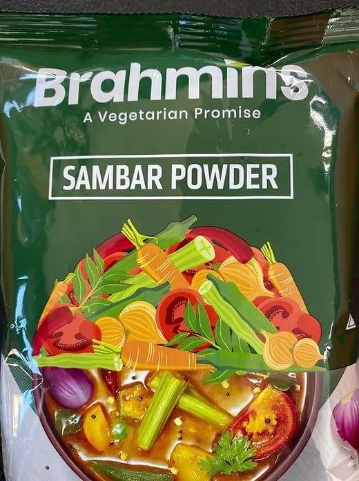 Amazon.com : Brahmins Sambar Powder, 1 kg, Economy Pack : Grocery ...
