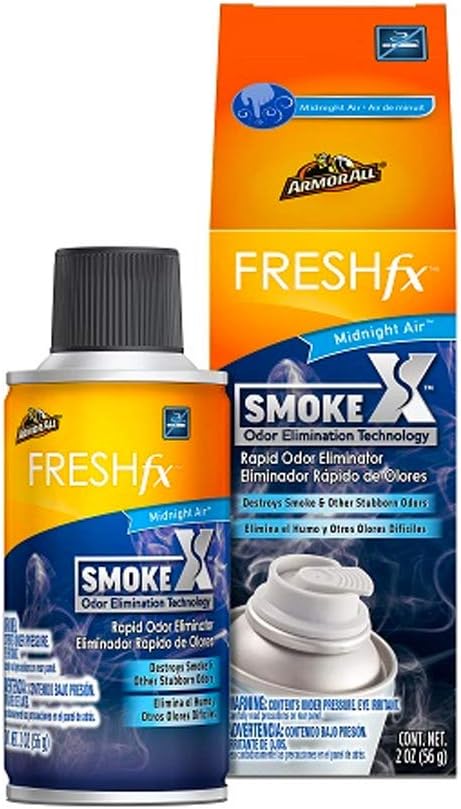Amazon.com: FreshFX Armor All Fogger Rapid Odor Eliminator 1.5 Oz. Car ...
