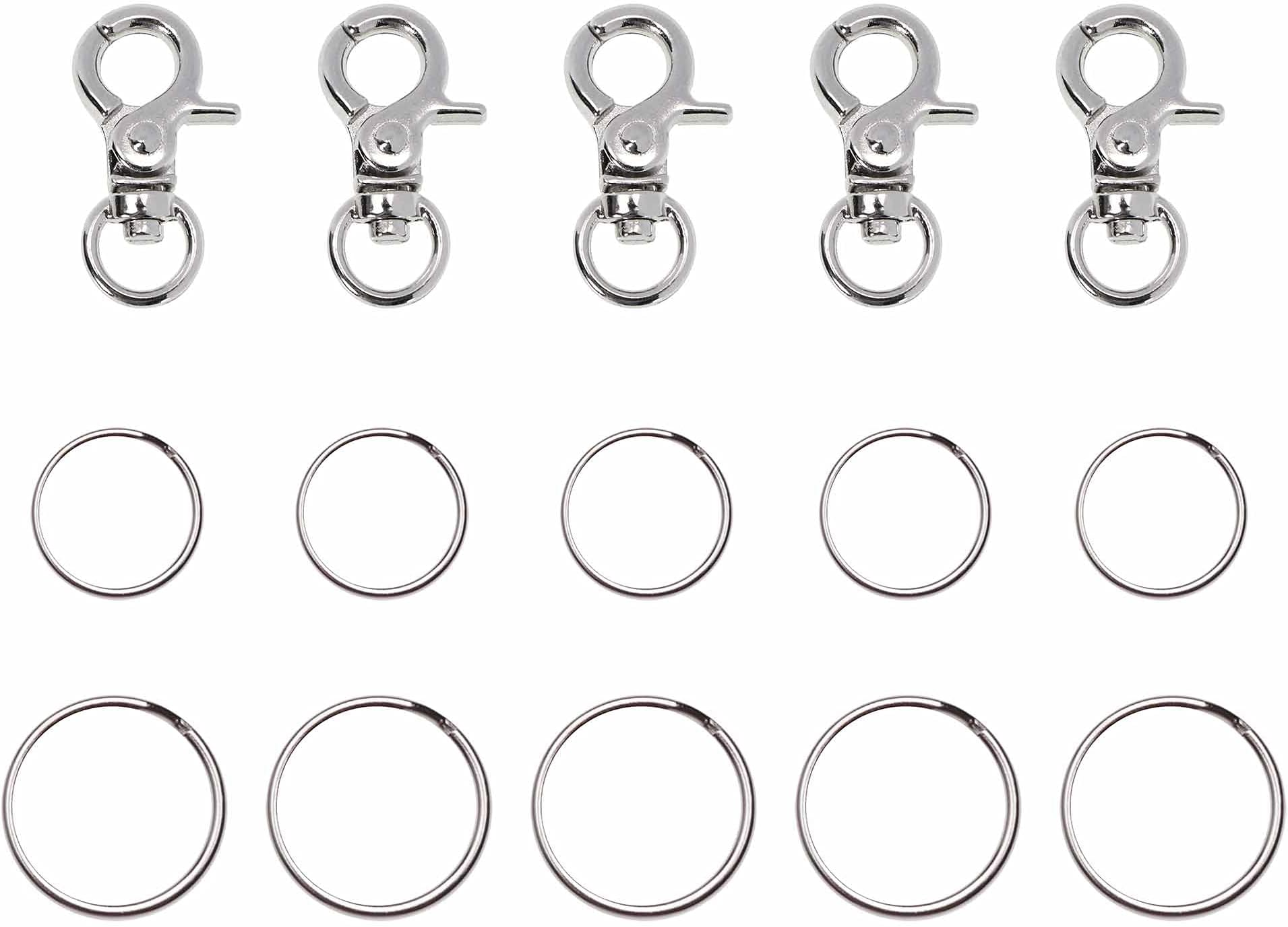 Amazon.com: Dog Tag Clips Penta Angel 4Pcs Pet ID Name Tag Buckle Clips ...