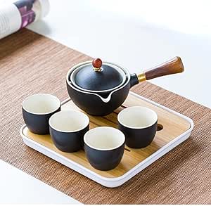 Amazon.com: RAZZUM Tea Ceremony Set Chinese Automatic Rotating Make ...