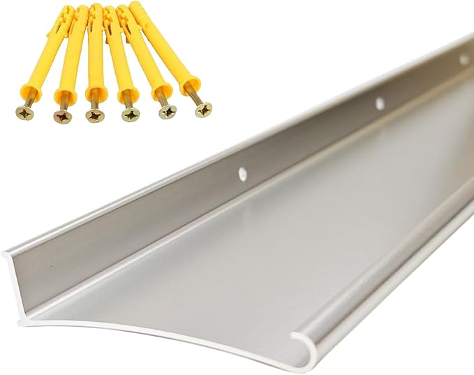 DAILISEN Aluminum Overhead Door Rain Drip Cap Guard for Exterior Door ...