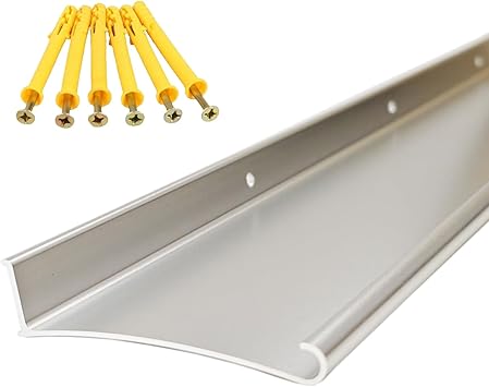 DAILISEN Aluminum Overhead Door Rain Drip Cap Guard for Exterior Door ...