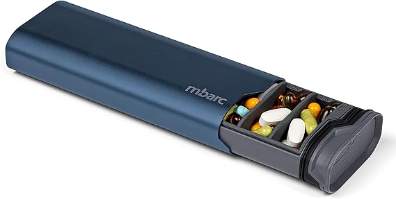 Amazon.com: mbarc XL 7 Day Weekly Pill Organizer – Extra Large Capacity ...