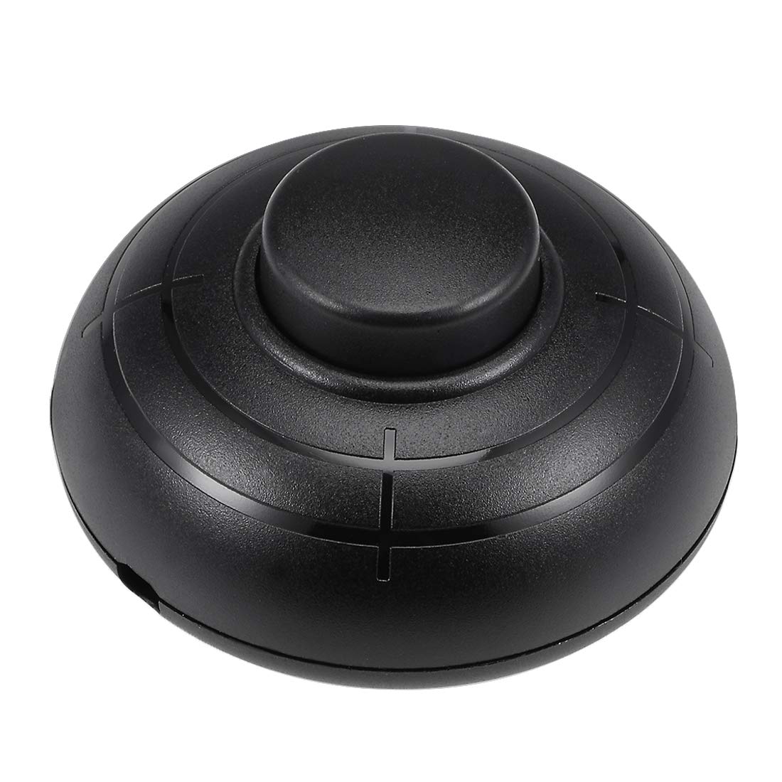 uxcell Inline Foot Pedal Push Button Switch, Round Lamp Lighting Foot ...