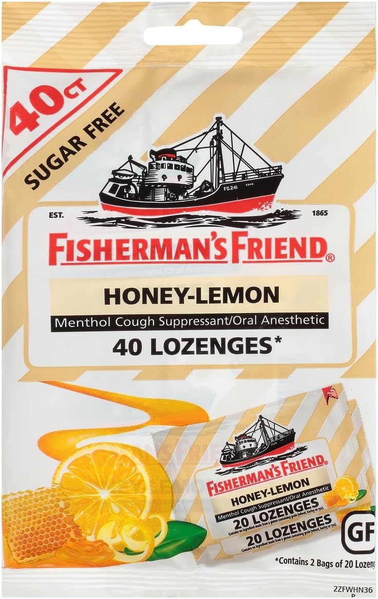 Amazon.com: Fisherman's Friend Cough Drops, Cough Suppressant and Sore ...