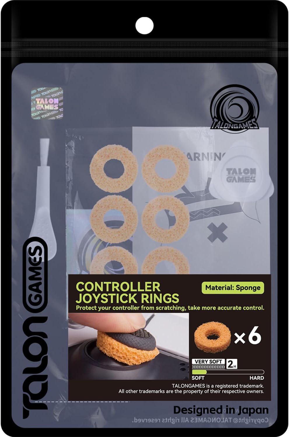 Amazon.com: TALONGAMES Joystick Rings, Aim Assist Target Motion Control ...