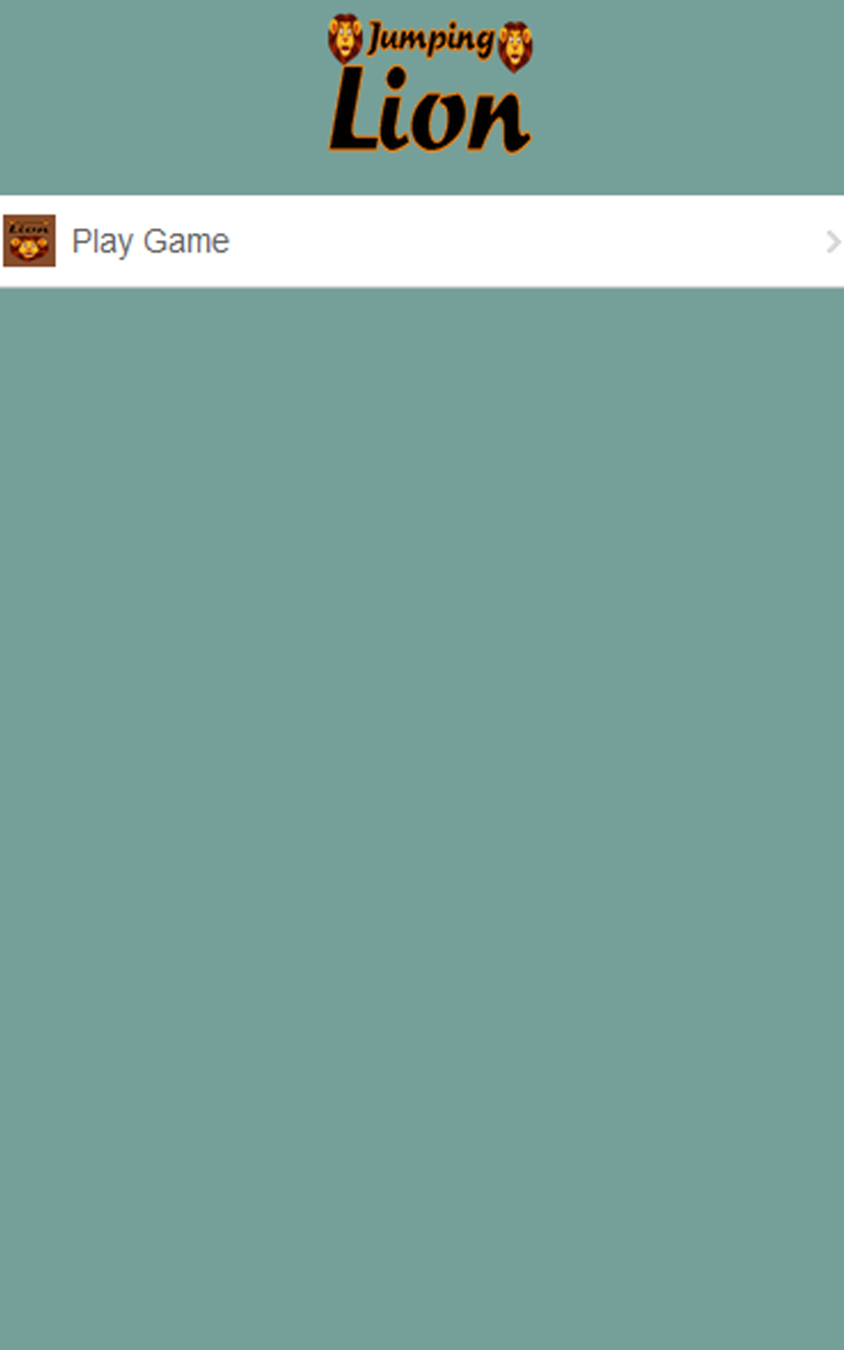 Jumping lion - App on Amazon Appstore