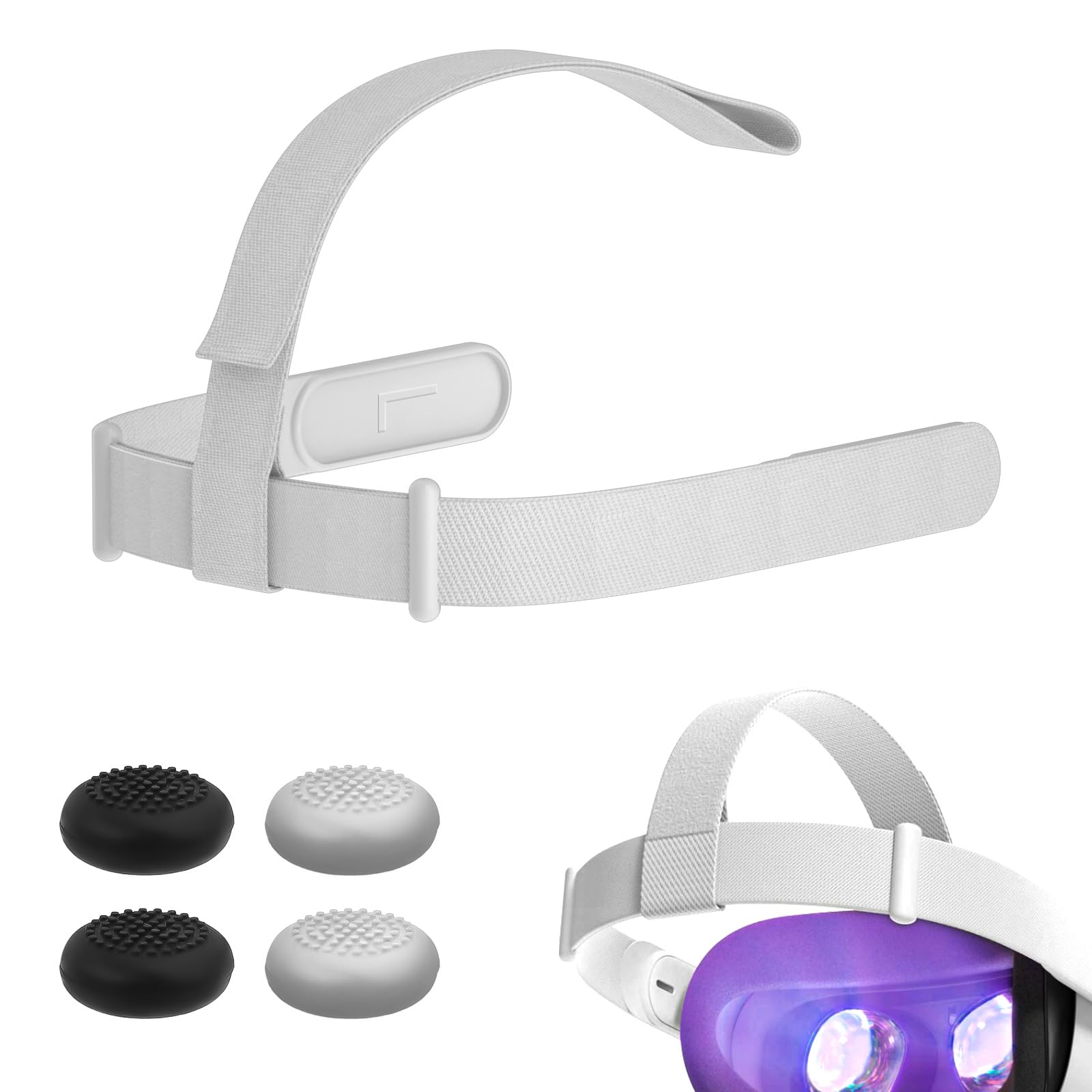Amazon.com: Head Strap for Oculus Quest 2, Adjustable Headband ...