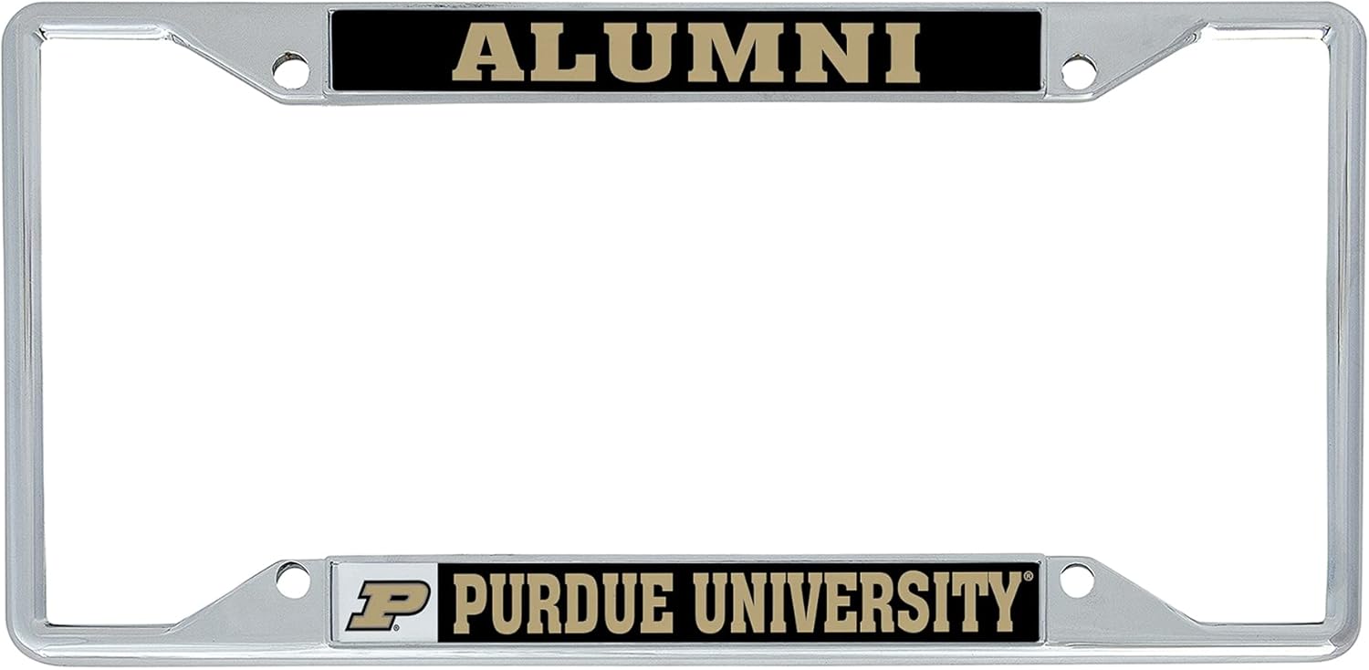 Amazon.com: Purdue University Boilermakers Metal License Plate Frame ...