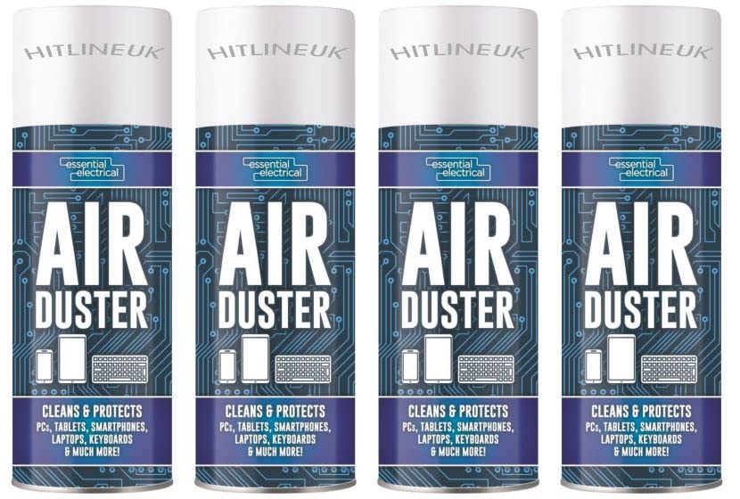 400ml Compressed Air Duster Spray Can All Purpose Cleaner Protects ...