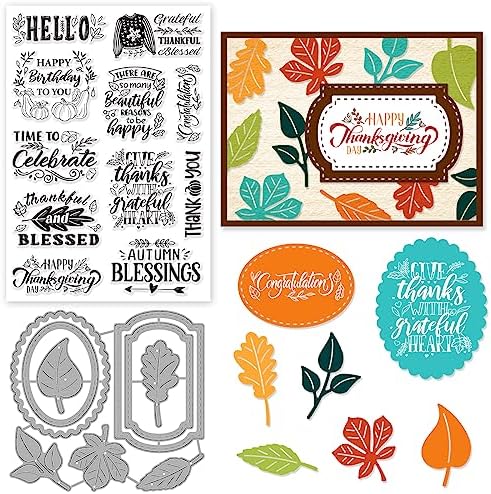 Amazon.com : Happy 4TH of July Stamps and Dies Set for Card Making ...